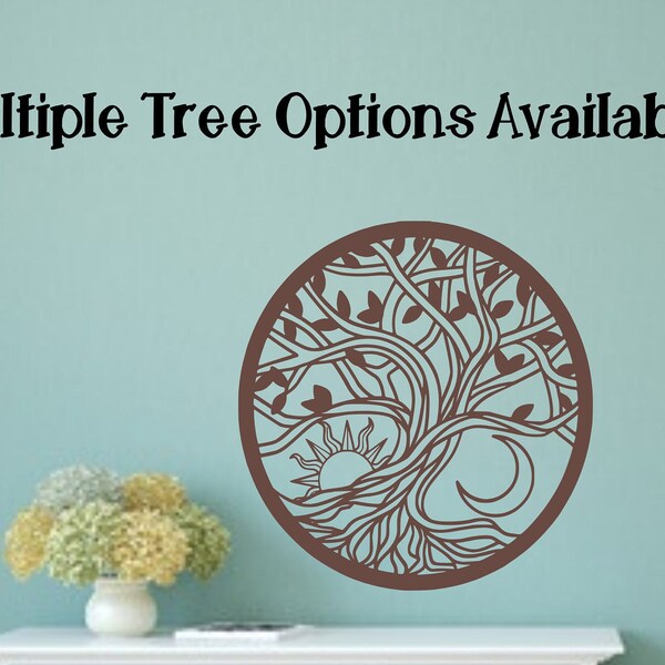 Tree of Life Wall Decal - Etsy
