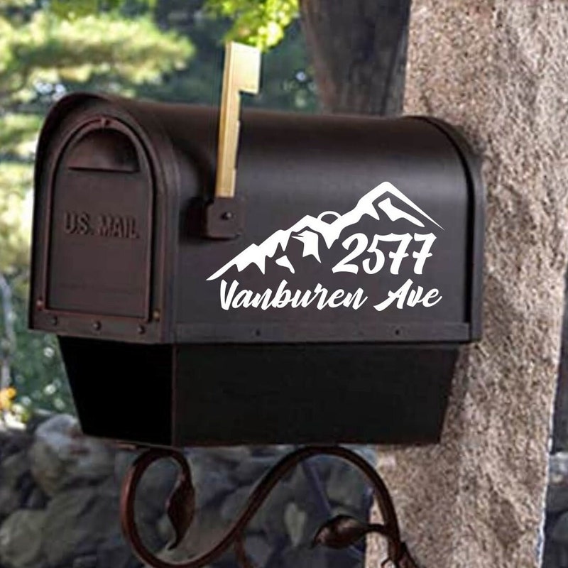 Mailbox Decal - Etsy