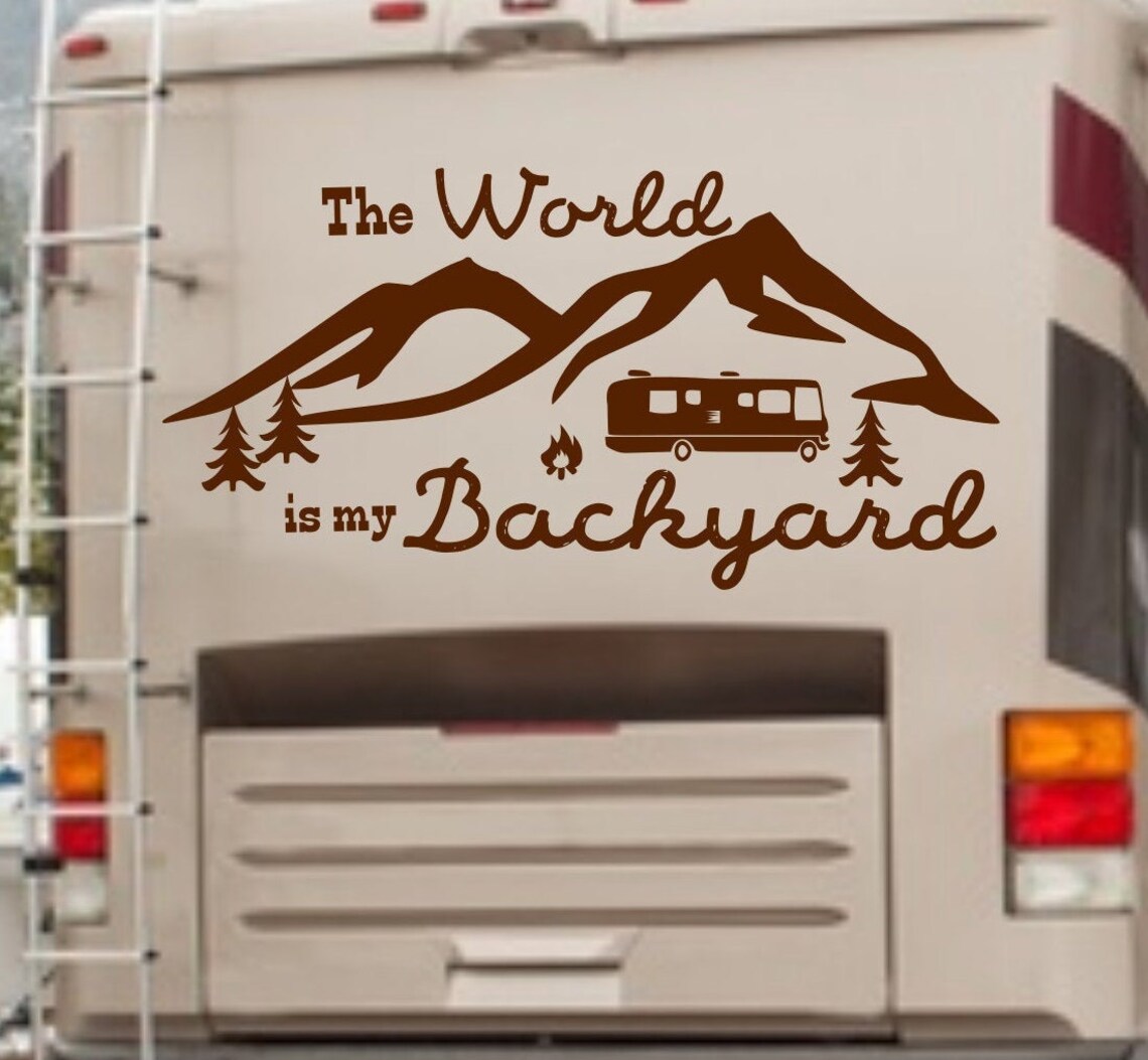 RV Camper Decal Rv Vinyl Decal Rv Decal Camper Decor - Etsy