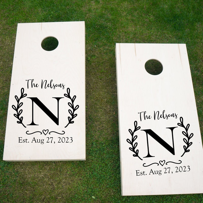 Cornhole Decals - Etsy
