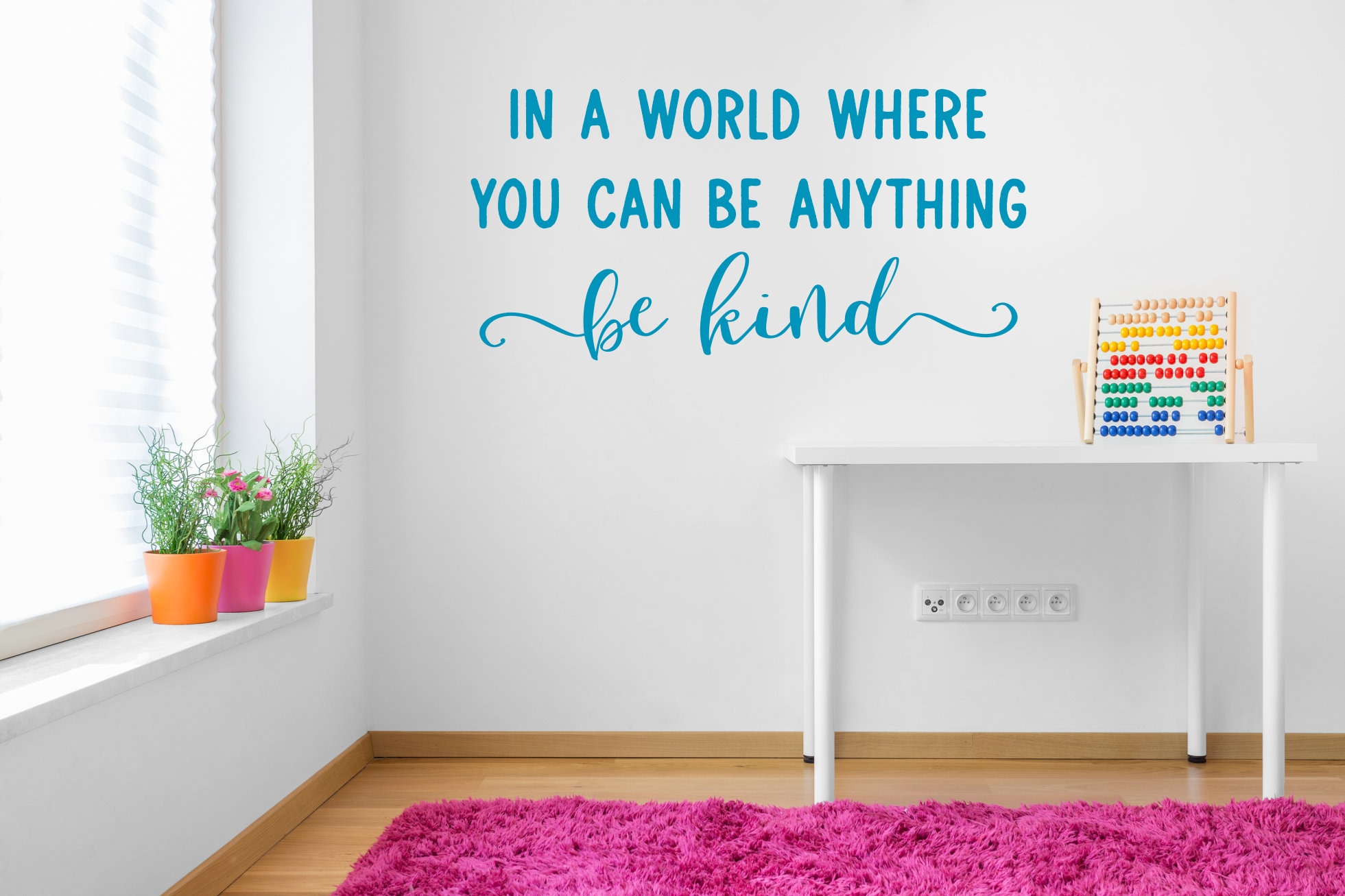Be kind wall decal, In a world where you can be anything be kind decal ...