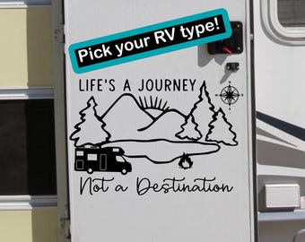 Monogram Camping RV Life 3D Wall Decor, Home Away From Home Decor ...