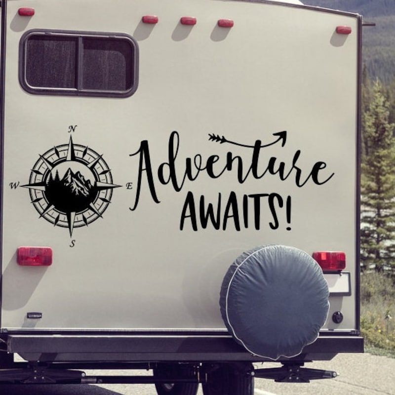 Camper Vinyl Decal - Etsy