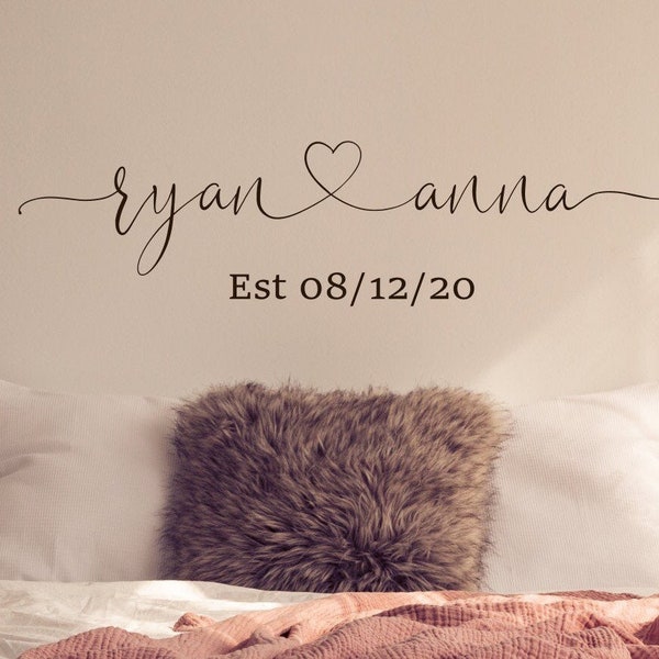 Bedroom Wall Decal - Etsy