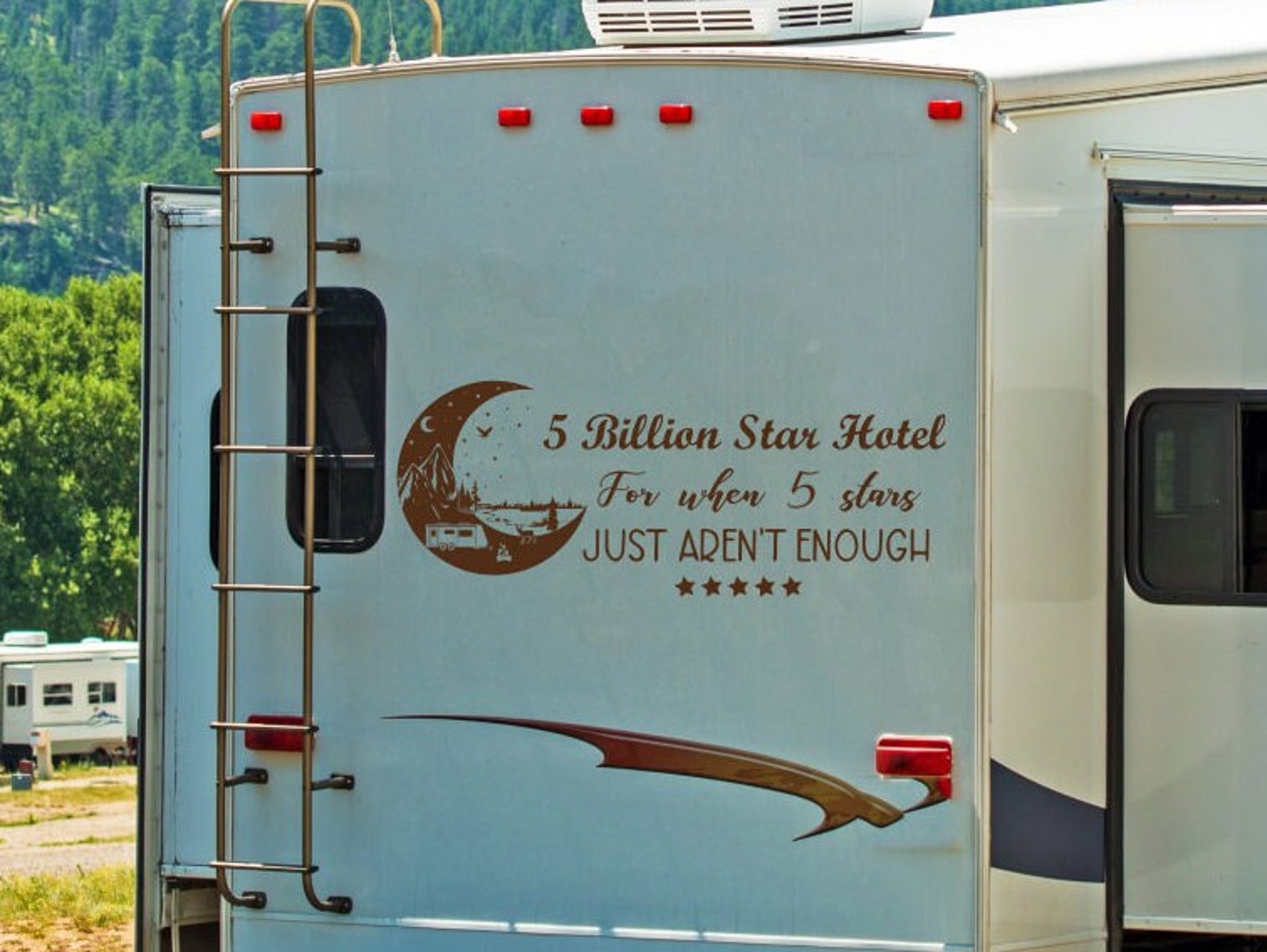 5 Billion Star Hotel Custom Rv Decal Personalized Rv Decal - Etsy