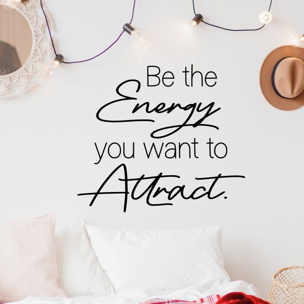 Positive Energy Decal - Etsy