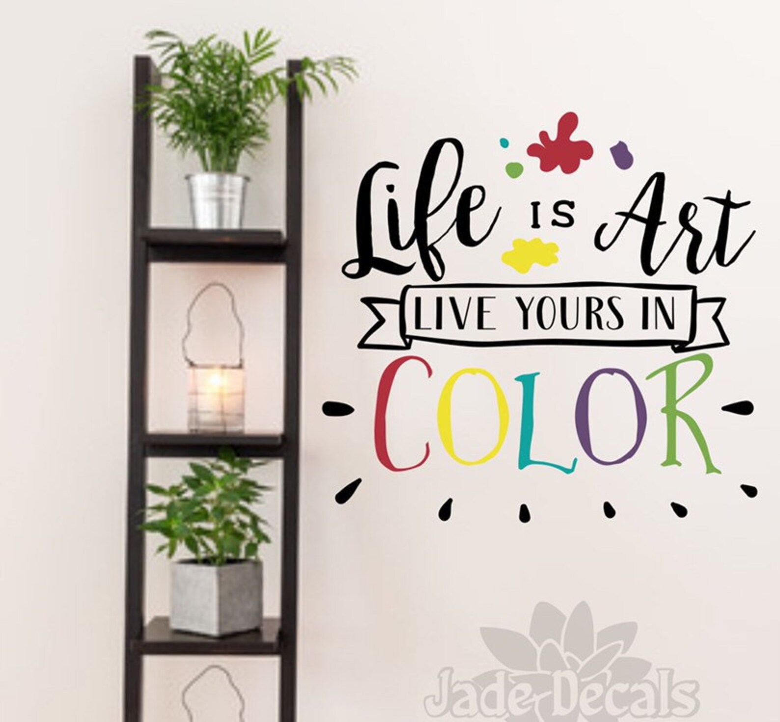 Artist Wall Decal Art Wall Decal Kids Art Decal Art Room - Etsy