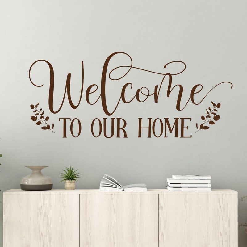 Welcome to Our Home Sign - Etsy