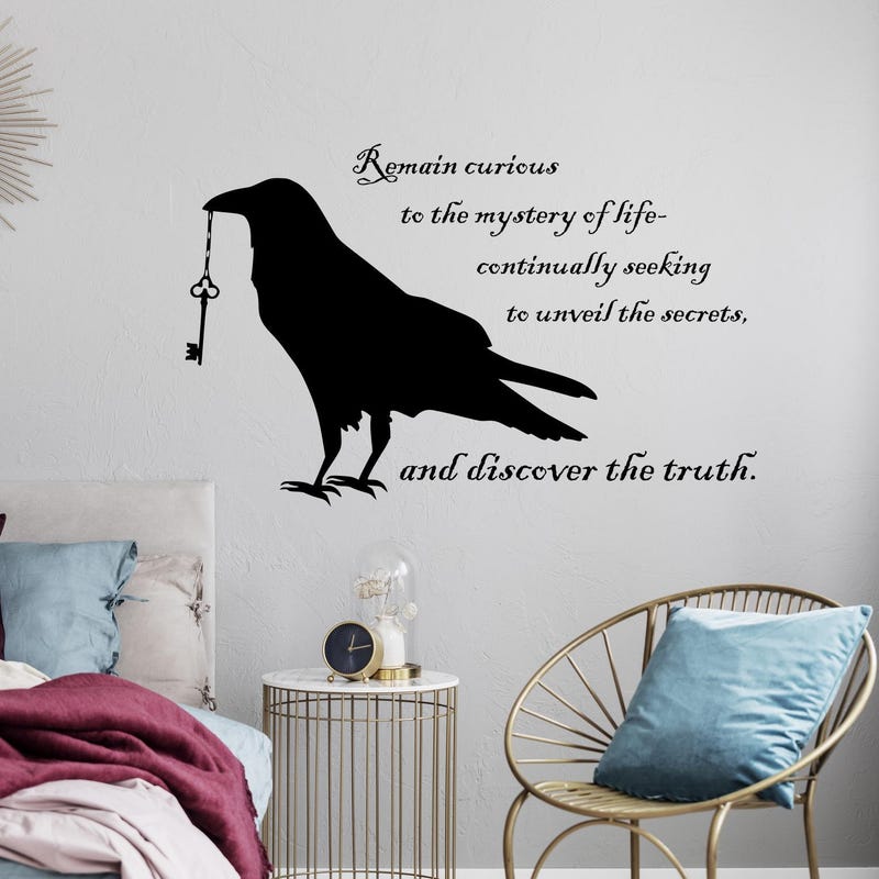 Raven Wall Decor - Etsy