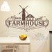 Home Sweet Farm, Farmhouse Decor, Farmhouse Decal, Home Sweet Home Sign ...