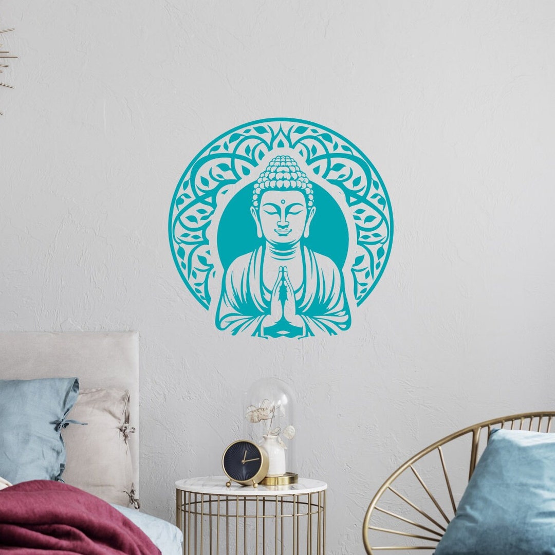 Buddha Wall Art, Tree of Life, Wall Decals, Zen Wall Art, Buddha Wall ...