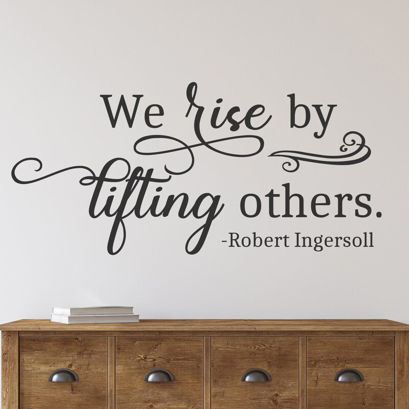 We Rise by Lifting Others - Etsy