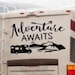 Adventure Awaits Rv Decal, Custom Camper Decal - Etsy