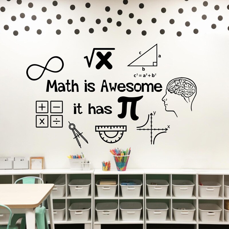Math Decal - Etsy