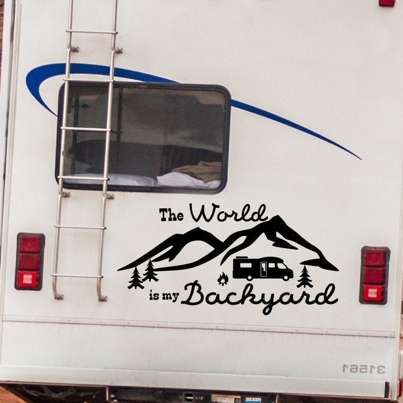 Rv Camper Decal Rv Vinyl Decal Rv Decal Camper Decor Etsy