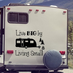 Camper Decal, Rv Decal, Camper Decor, Happy Camper, Full Time Rver ...