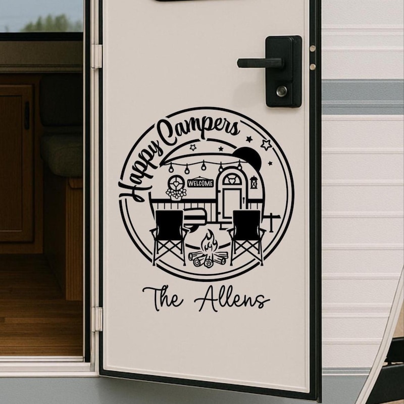 Camper Decal - Etsy