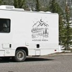 Explore More Rv Decal, Adventure Awaits, Rv Decor, Rv Decal, Rv Gifts ...