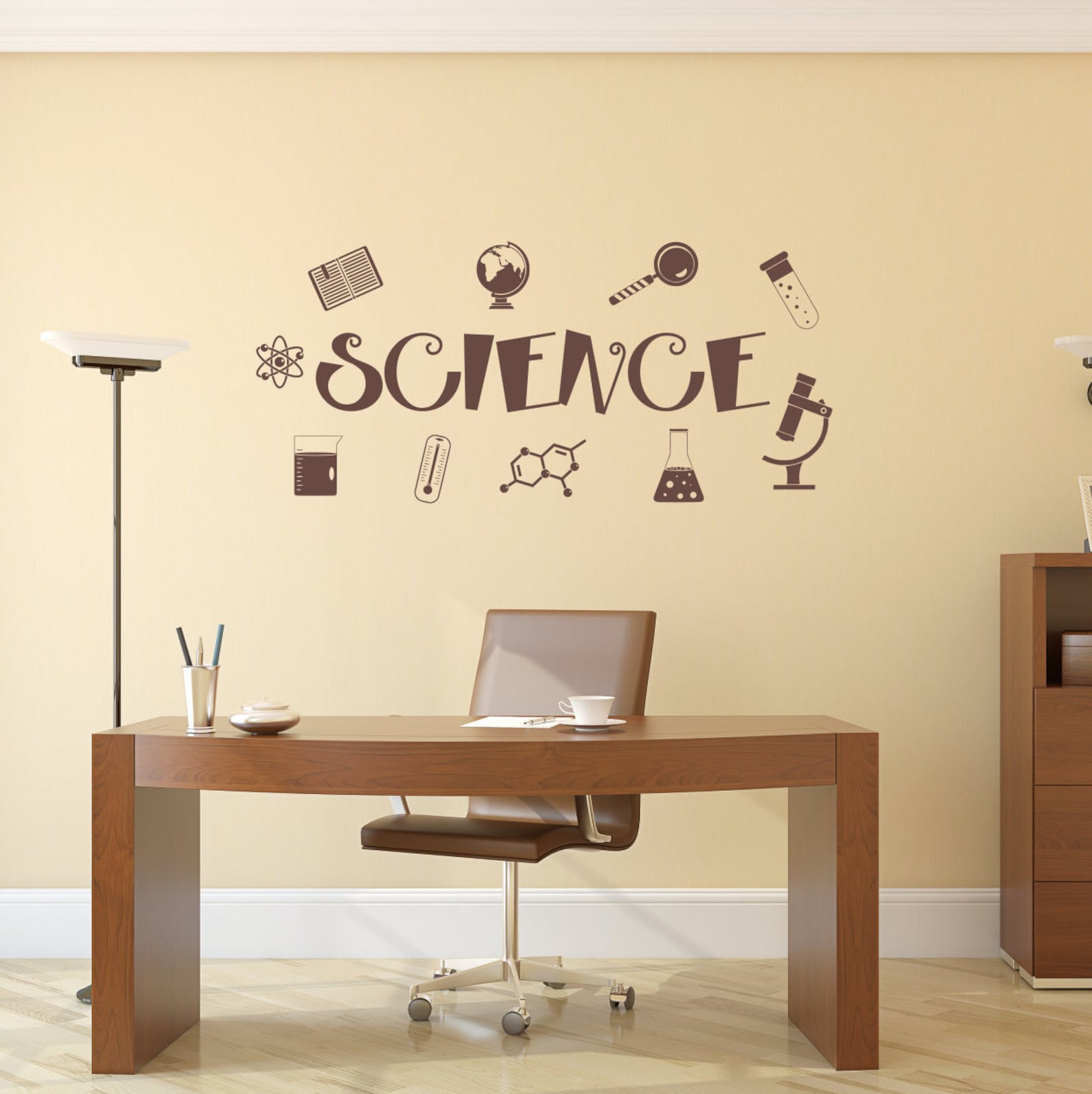Science Decal Science Wall Decal Classroom Wall Decal - Etsy