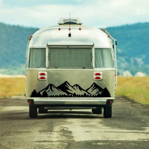 Mountain Decal for Pickup Truck Rv or Trailer, Vinyl Decals for Trucks ...