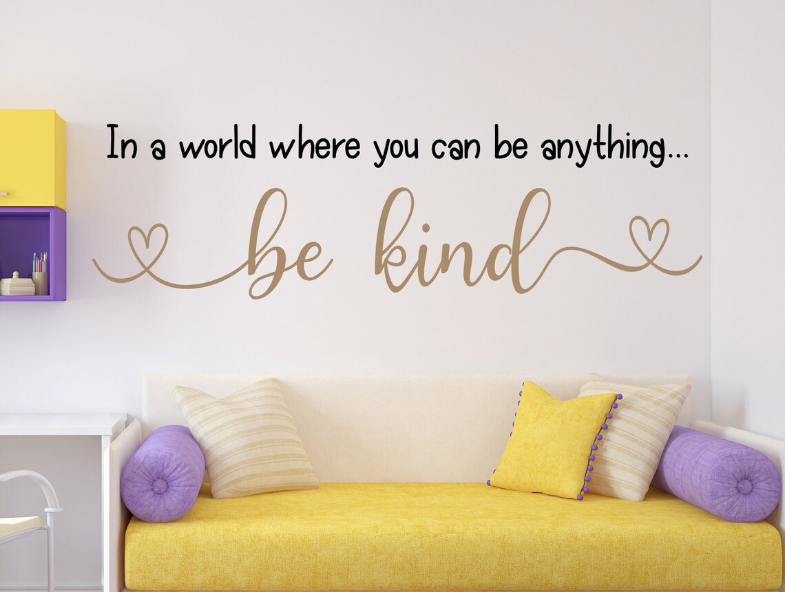 In a World Teacher Decal Classroom Decor Vinyl Wall Decal | Etsy