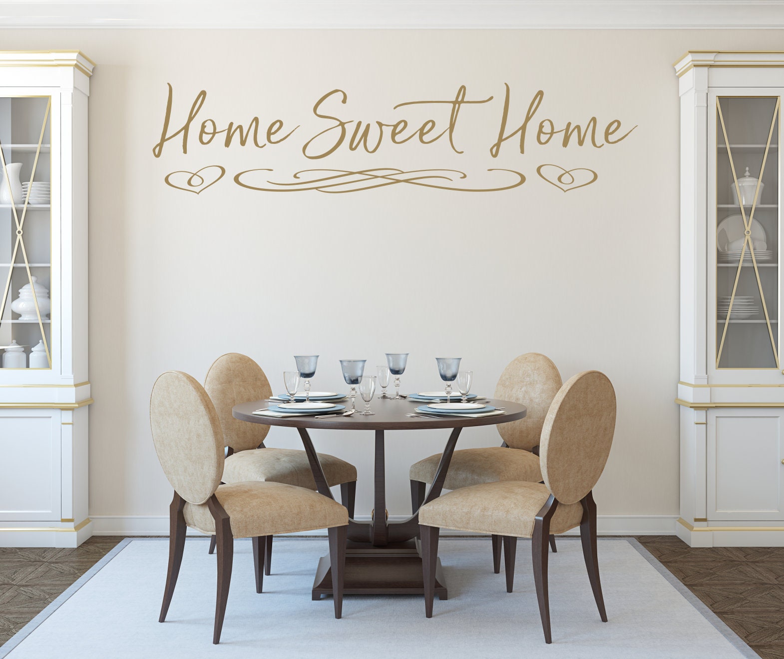 Home sweet home decal, Home sweet home wall decal - Home sweet home ...
