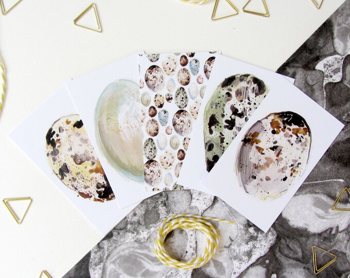 Egg Tags Round Paper Gift Tags Set of 10 - Etsy