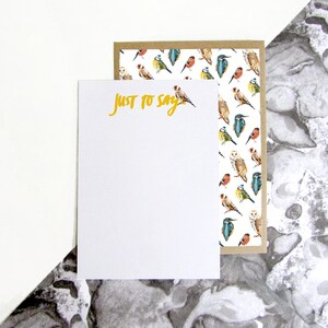 Robin A6 Postcard Set, Christmas Postcards, Stationery Gift, British ...