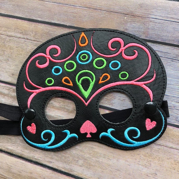 Sugar Skull Mask - Etsy