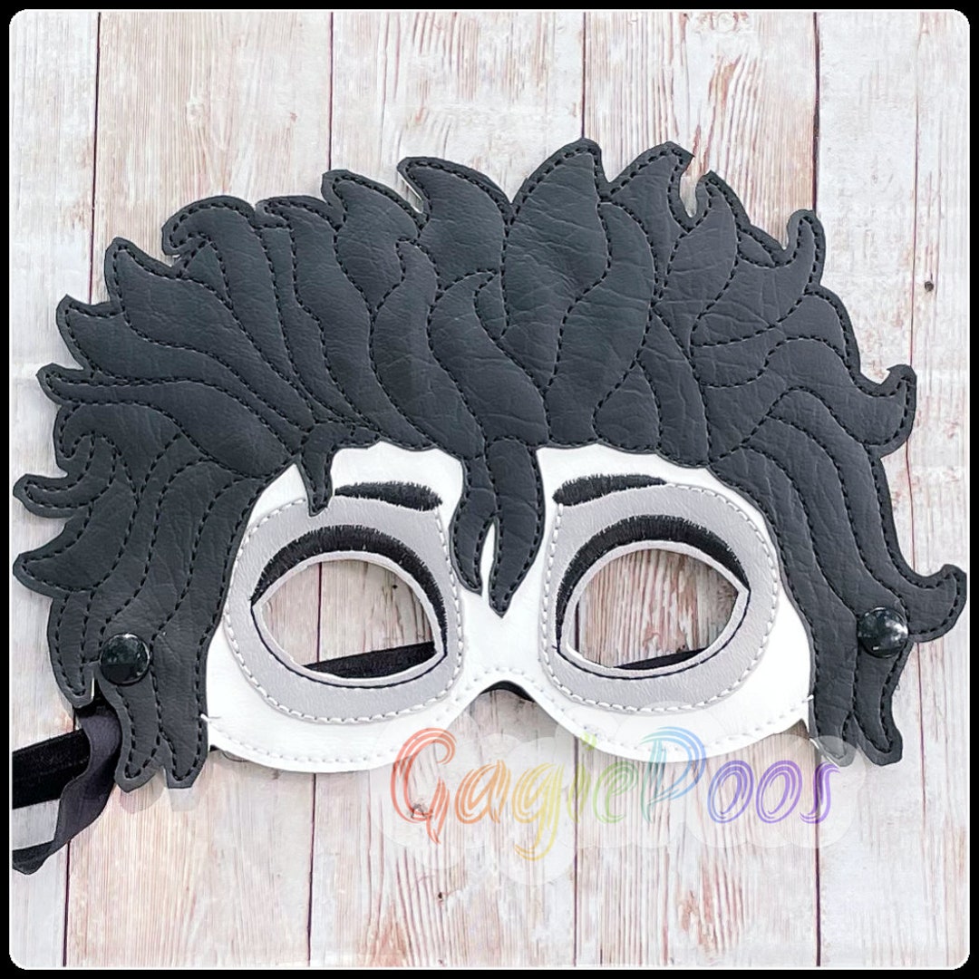 Edward Halloween Mask. Scissor Hands Dress up Mask for Kids - Etsy