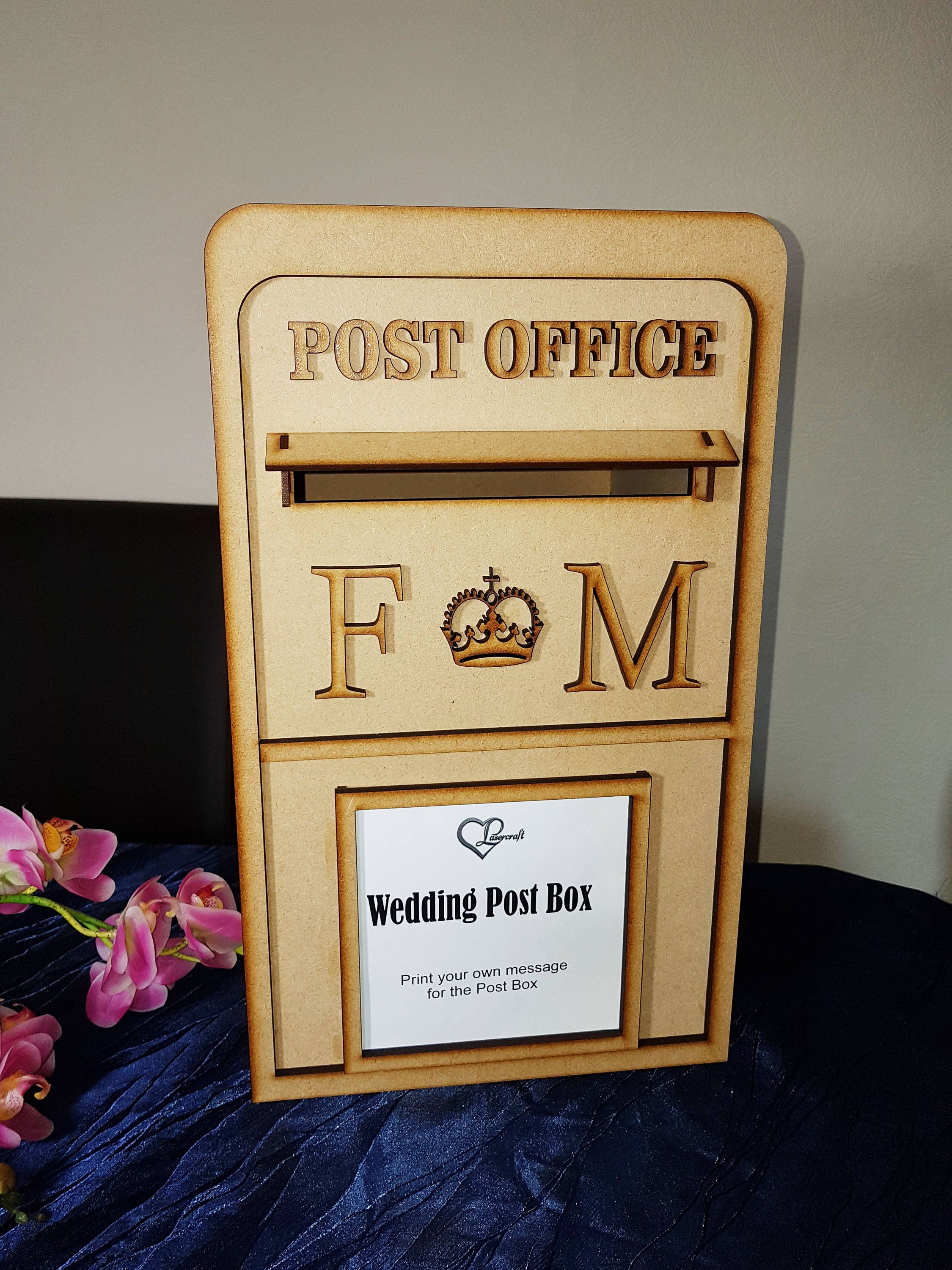 Wooden Post Box Ideal for Weddings and Events. - Etsy UK