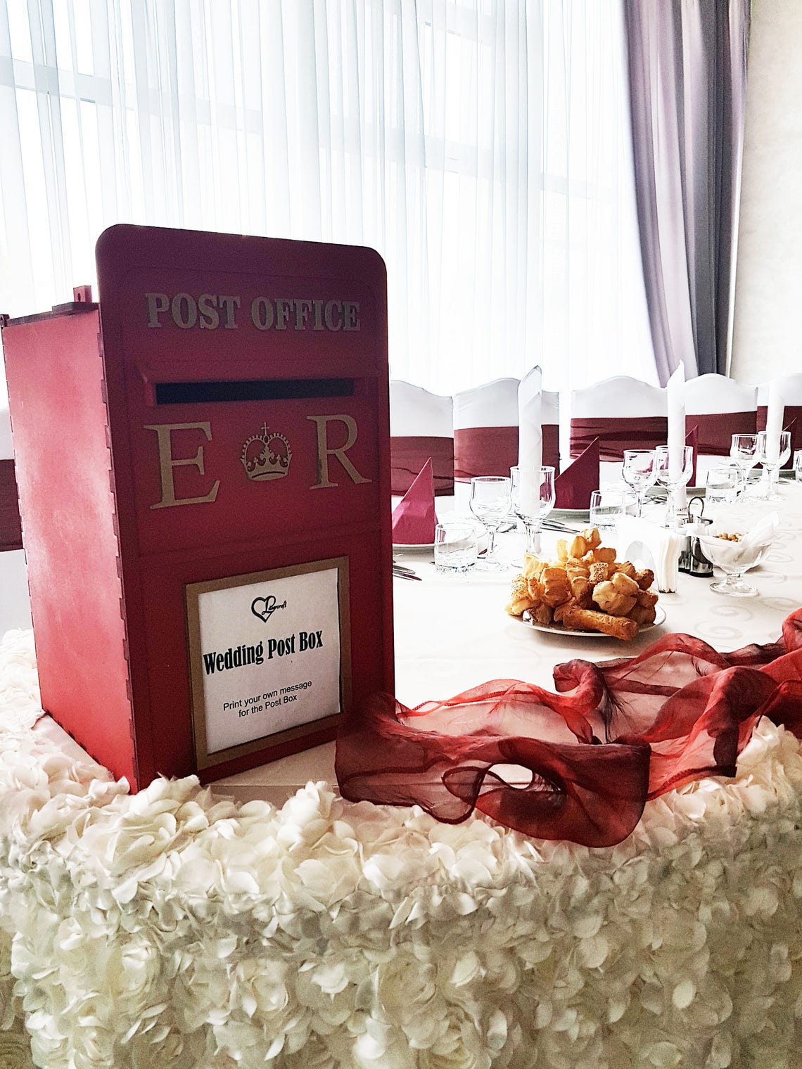 Wooden Post Box Ideal for Weddings and Events. - Etsy UK