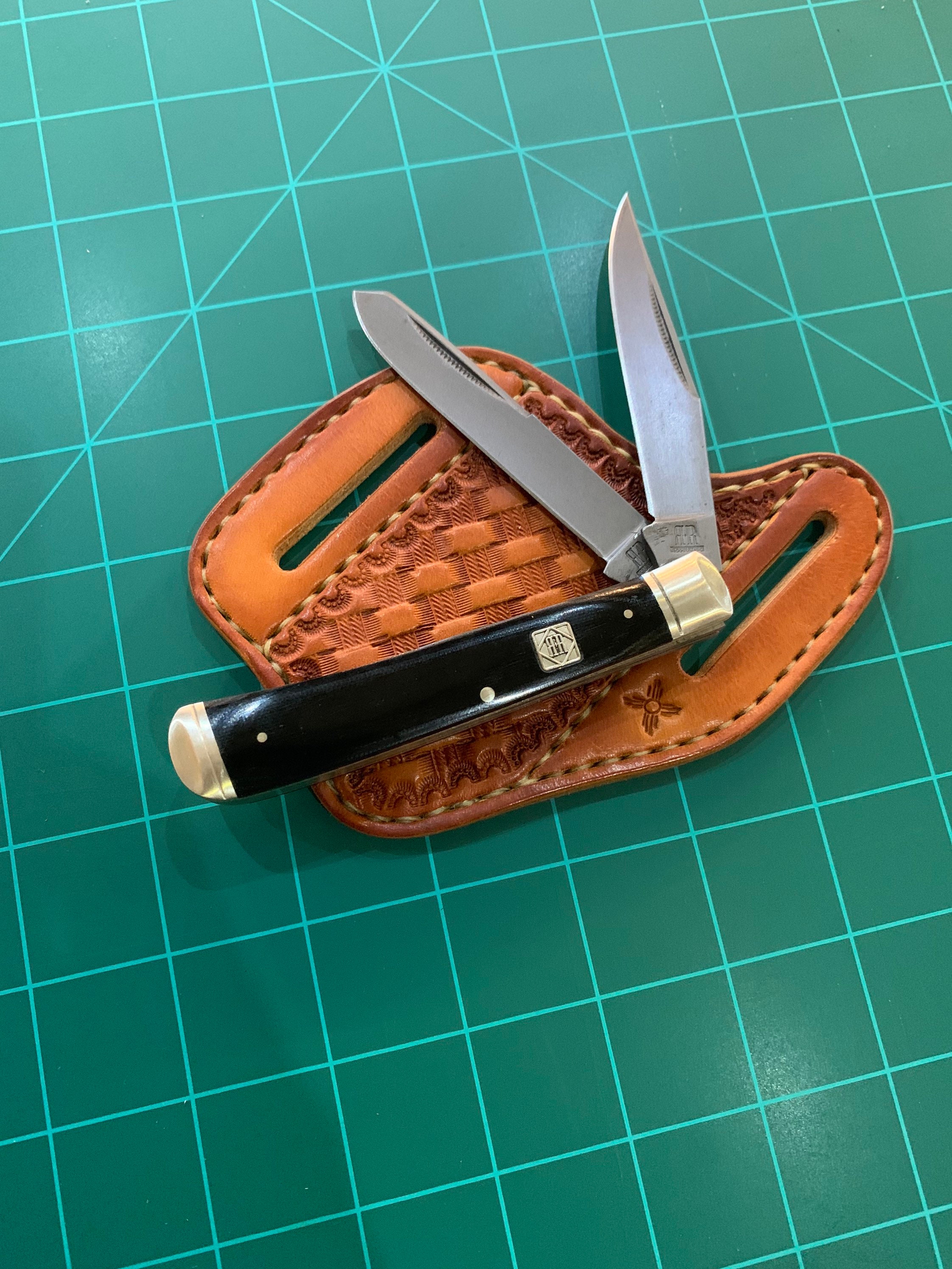 Handcrafted Crossdraw Knife Sheath - Etsy