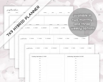 Hybrid Planner - Etsy
