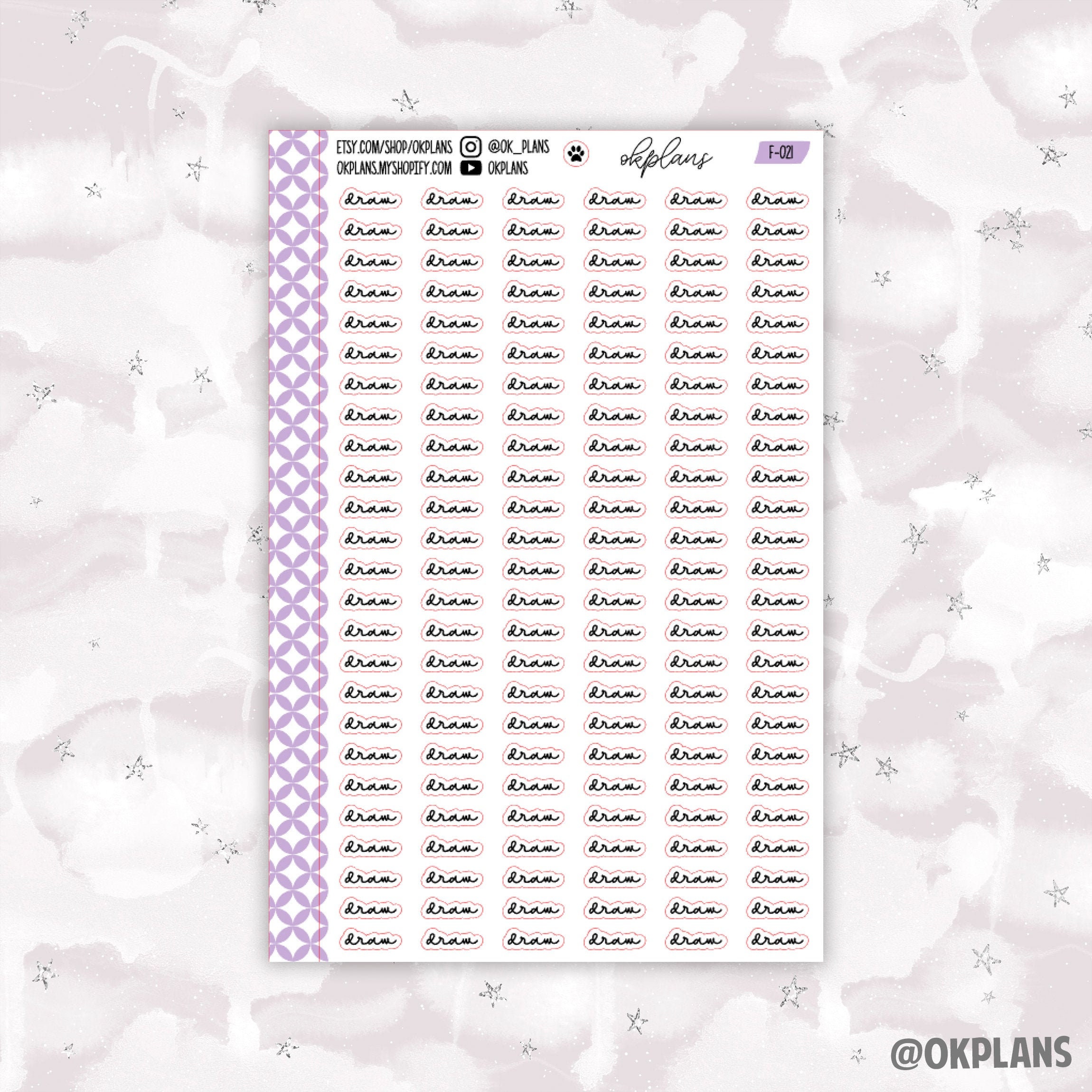 Draw // Script Font // Functional Scripts // F-021 - Etsy UK