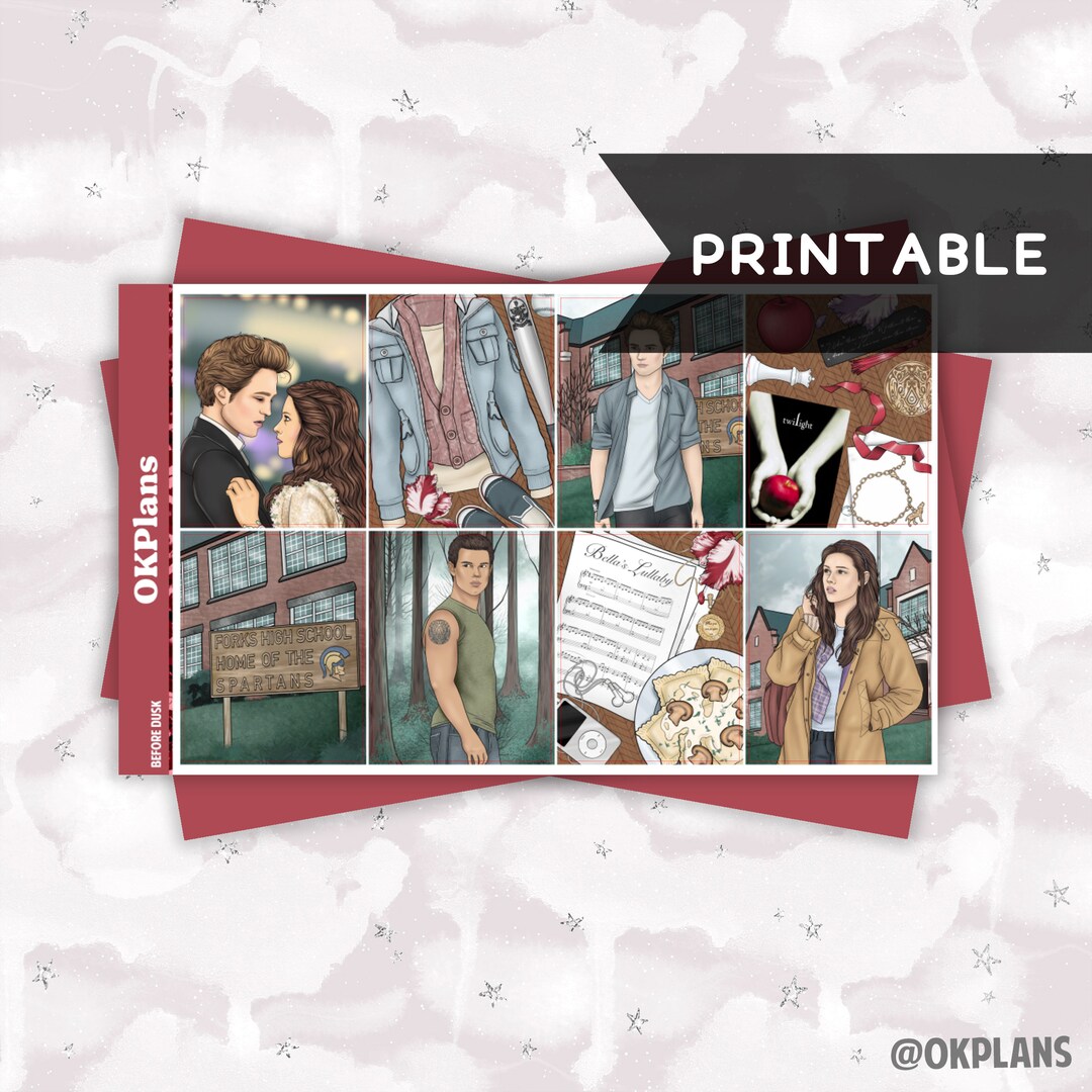 Before Dusk // Printable // Weekly Kit - Etsy