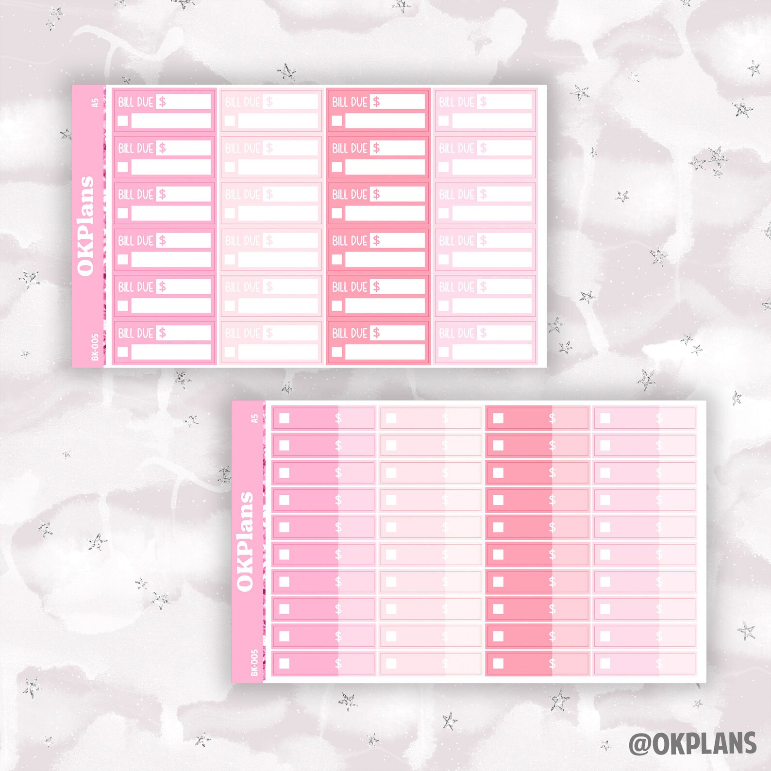 BK-005 // A5 // Printable // Budget Kit - Etsy