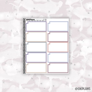 3 HR Cutout Label // Printable // EC 7x9 Daily Duo - Etsy