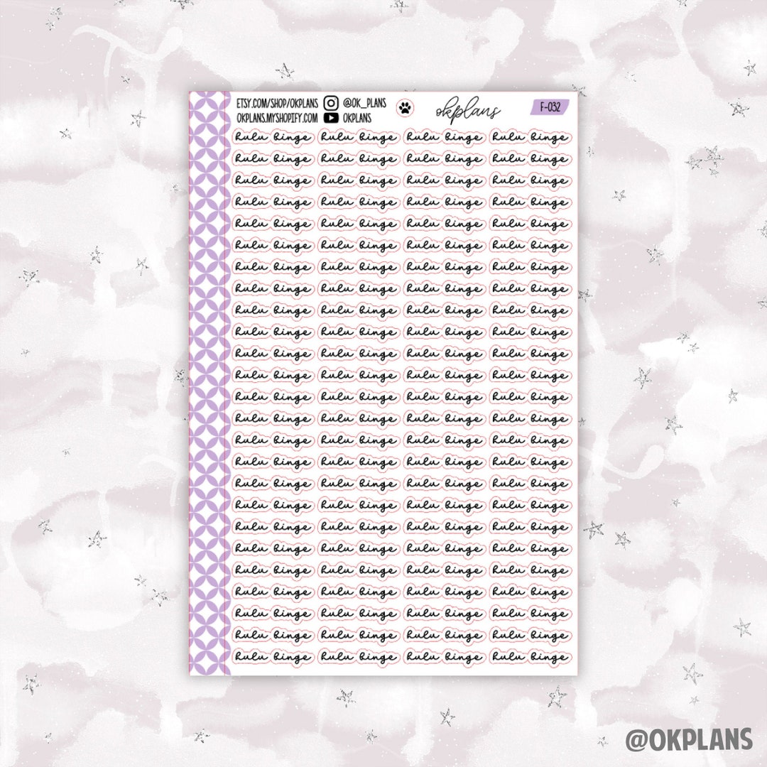 Hulu Binge // Script Font // Functional Scripts // F-032 - Etsy