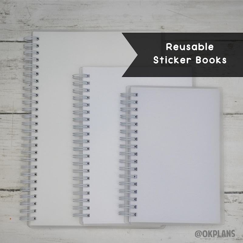 Reusable Sticker Book - Etsy