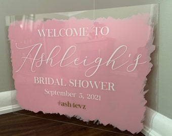 Acrylic Event Sign | Etsy