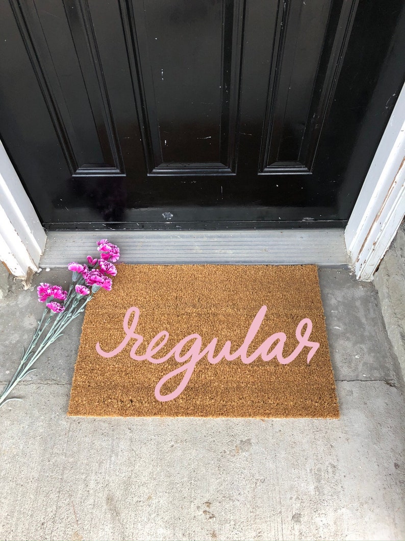 Bear Cottage Door Mat Custom Door Mat Fall Decor Bear | Etsy