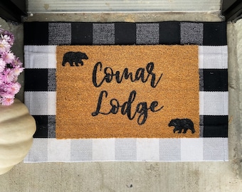 Cottage Door Mat | Etsy
