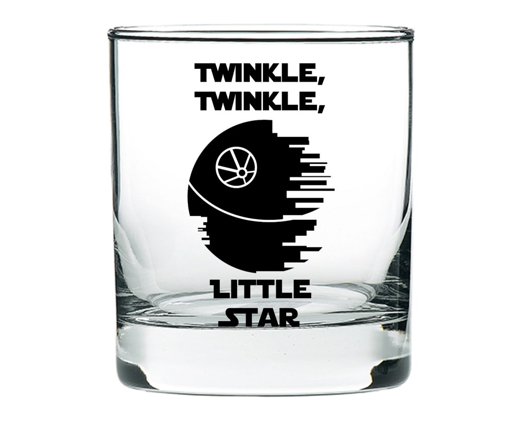 Star Wars Baby Shower Gift for Father to Be Death Star Whiskey Glass ...