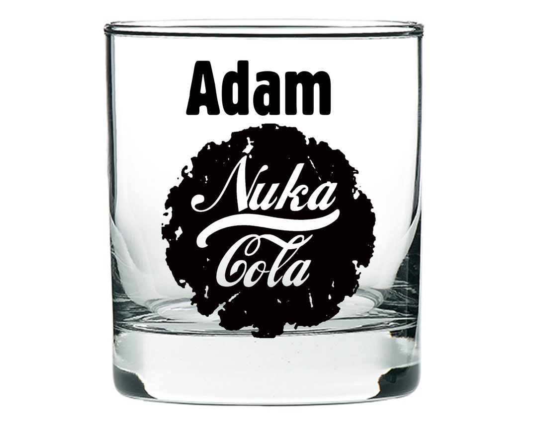 Personalized Nuka Cola Rocks Glass Engraved Nuka Cola Whiskey Glass ...