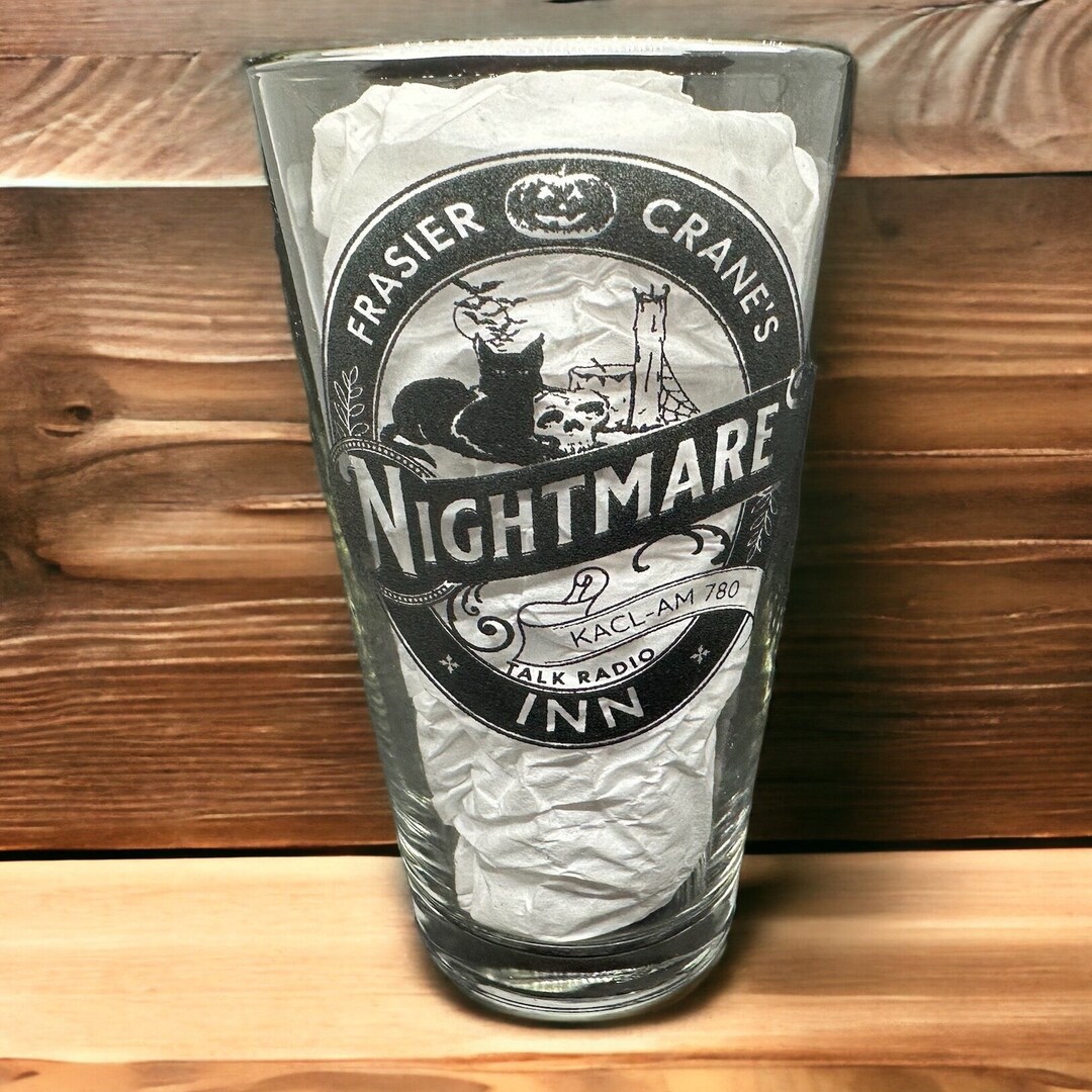 Frasier Gift Engraved Pint Glass Ham Radio Nightmare Inn Frasier: Where ...