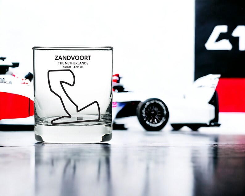 Formula 1 Circuits Whiskey Glass, ENGRAVED F1 Race Track Gifts ...