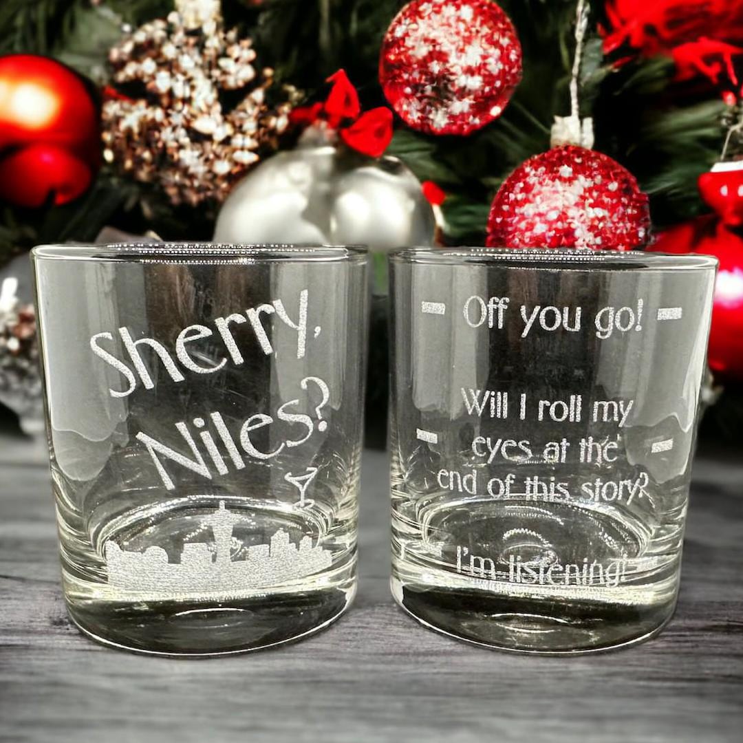 Sherry Niles? Engraved Rocks Glass Set of 2 - off You Go, Roll My Eyes ...