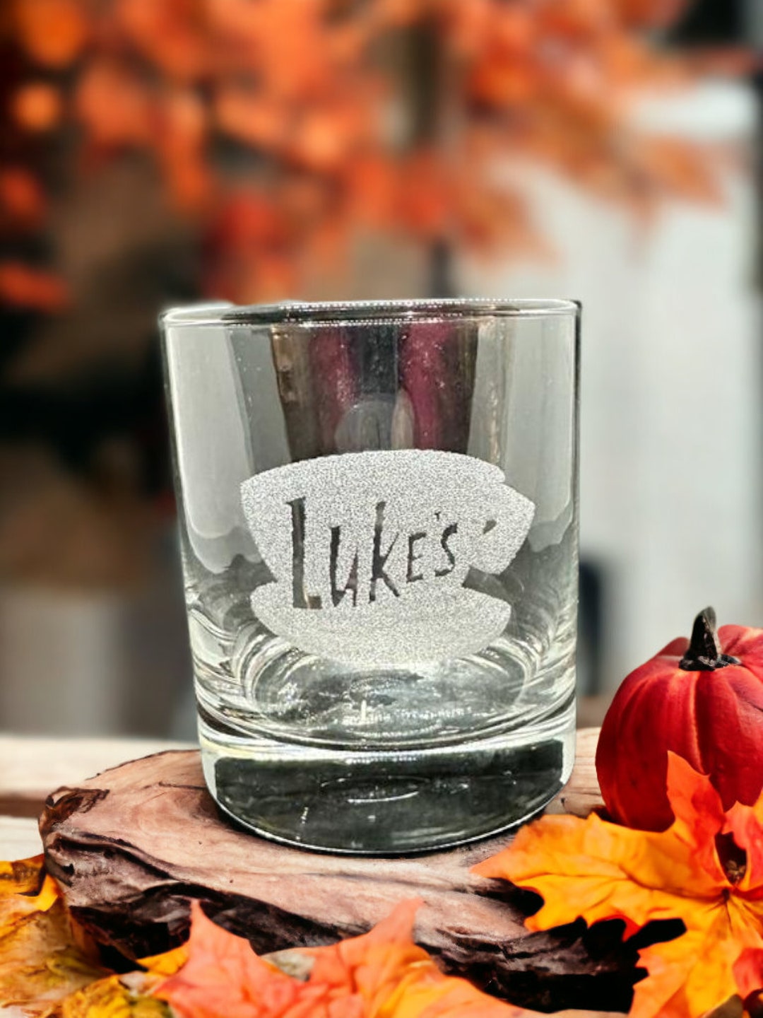 Luke's Diner Gilmore Glass, Engraved Girls Whiskey Glass, Gilmore Gifts ...