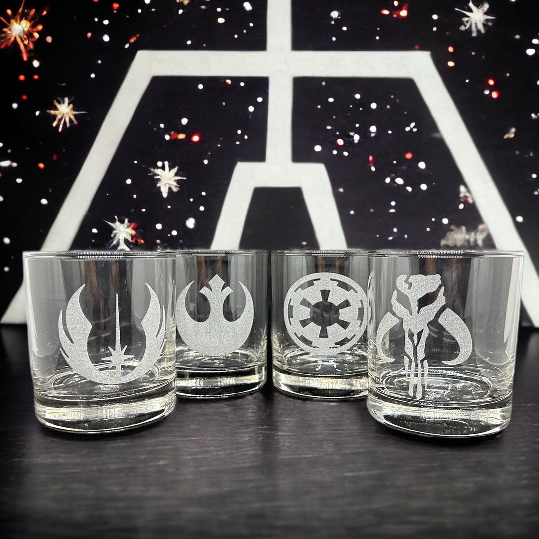 Star Wars Gifts Star Wars Rocks Glasses: Engraved Star Wars Birthday ...